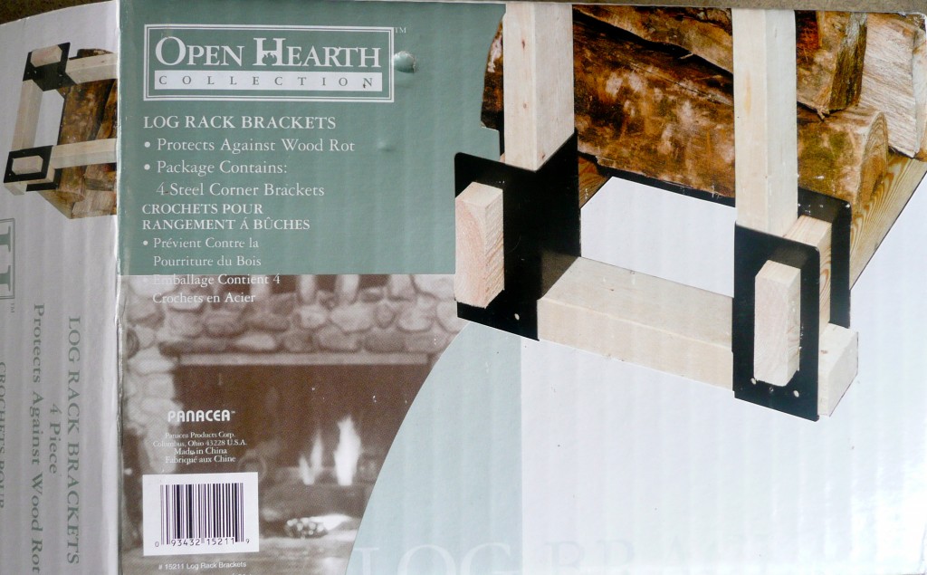 Homemade Log Rack and Wood Pile – Simply Norma