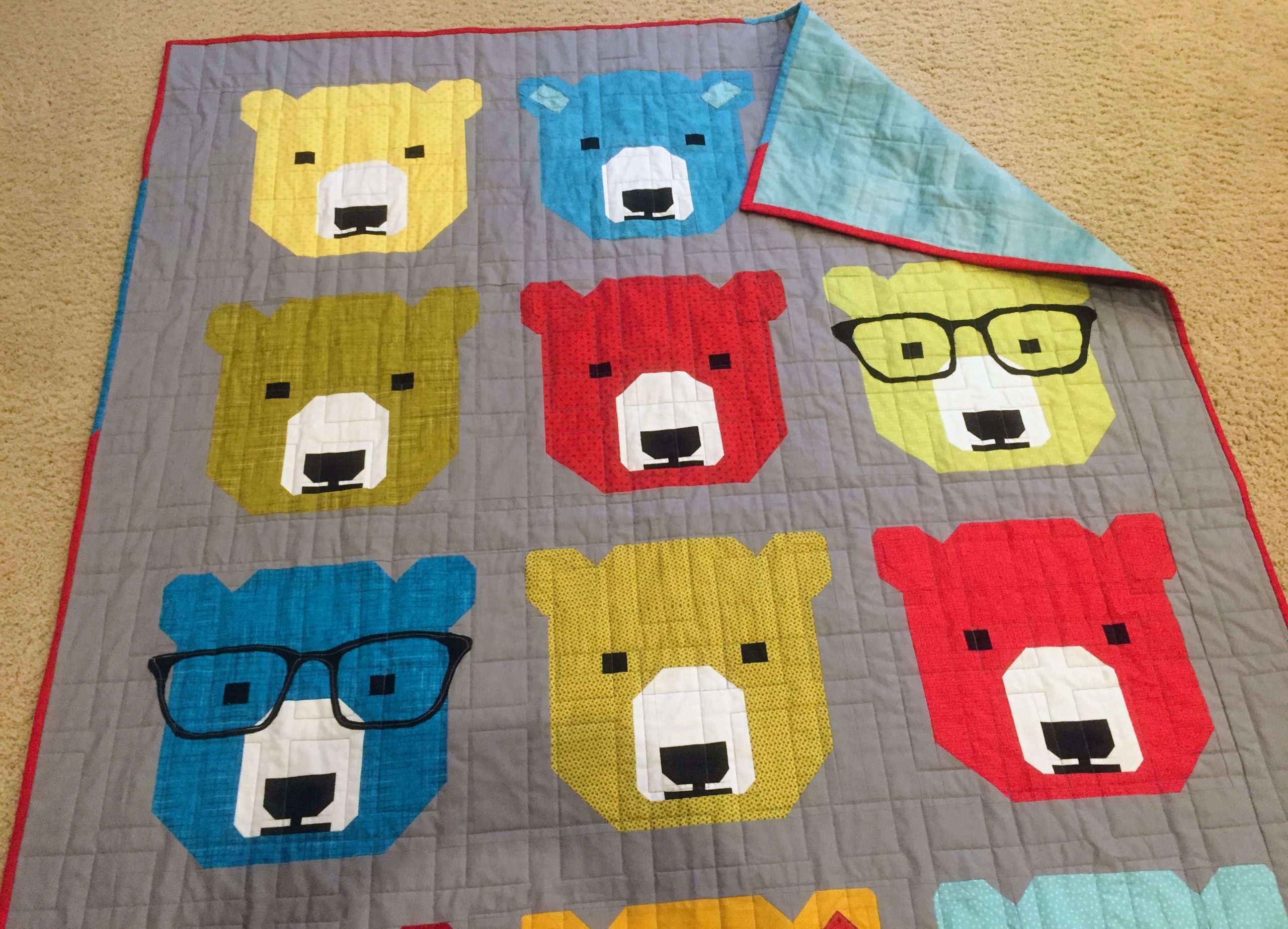 Bjorn Bear Quilt – Simply Norma